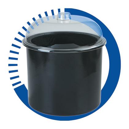 Coldmaster Ice Cream Server, Lid & Shroud | Carlisle FoodService Products