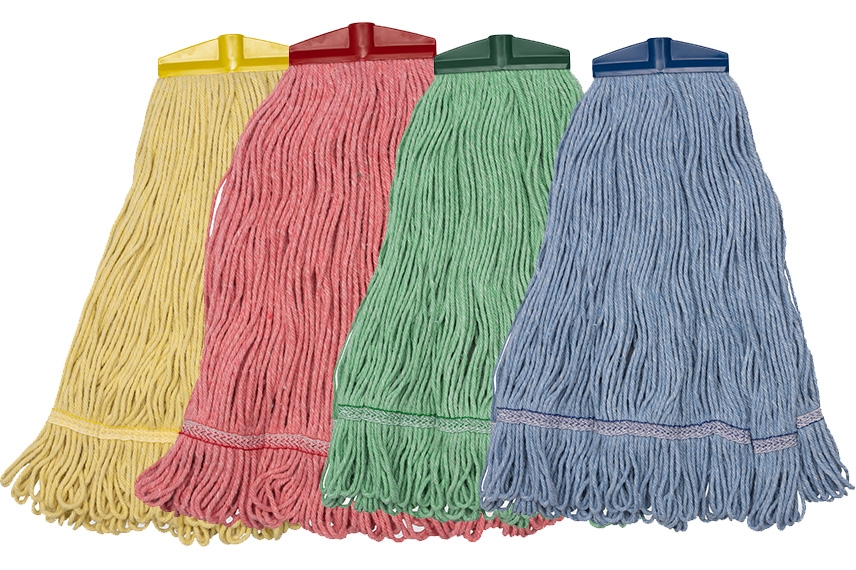 Acme Thread Connection Looped-End Mops | Carlisle FoodService Products